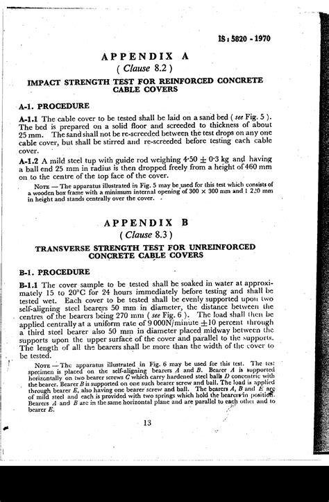 Specification For Precast Concrete Cable Cover Pdf