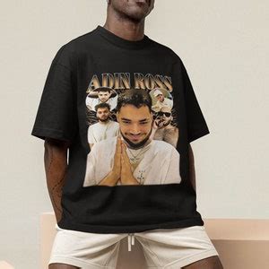 Adin Ross Vintage Bootleg Rap T Shirt 90s Streamer Tee Etsy