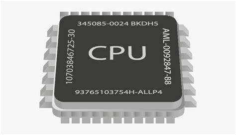 Microprocessor Icon At Collection Of Microprocessor