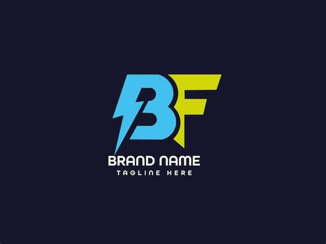 Premium Vector Bf Letter Logo