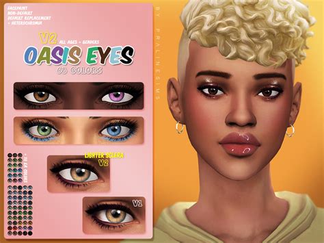 Pralinesims Oasis Eyes N155 V2 Sims 4 Cc Eyes Sims 4 Eye Color