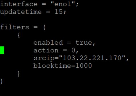 Usage Issue 13 Gamemann XDP Firewall GitHub
