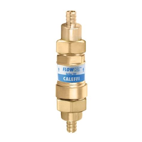 127352af 1g3 Caleffi 127352af 1g3 3 4 Pex Expansion Flowcal Automatic Flow Balancing Valve