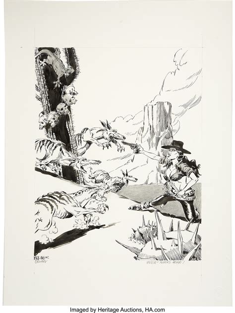 Bruce Bolinger Madame Tarantula Illustration Original Art Lot 17717 Heritage Auctions