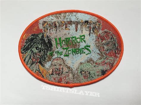 Impetigo Horror Of The Zombies Nwp Oval Patch Tshirtslayer Tshirt And