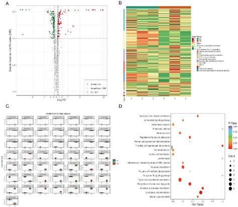 Metabolic Pathway Analysis Volcano Plot Of Differential Metabolites