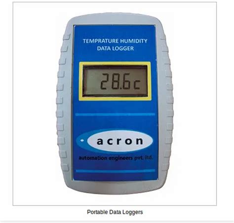 Portable Data Loggers At Best Price In Pune By Acron Automation