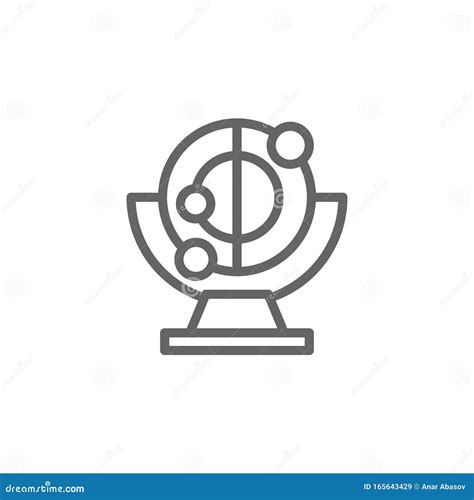 Momentum Physics Icon Element Of Bio Engineering Illustration Stock Illustration