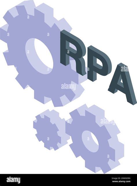 Rpa Robotic Process Automation Optimization Technology Concept Stock