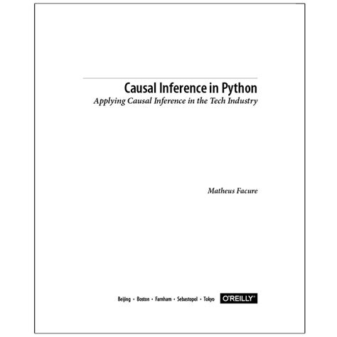 قیمت و خرید کتاب Causal Inference In Python Applying Causal Inference
