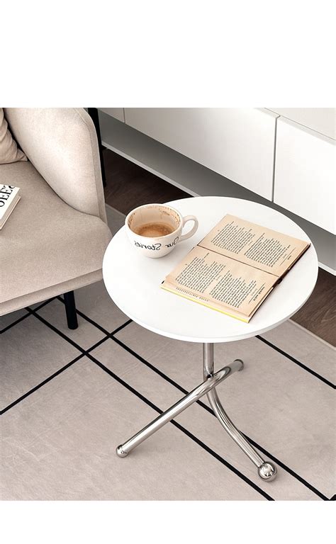 사이드테이블 메르시 이동식 보조 테이블 침실 쇼파 거실 원형 사이드테이블 2color 오늘의집 쇼핑