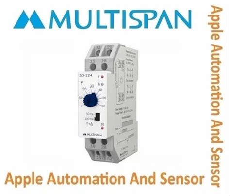 Sd 224 Multispan Din Rail Display Timer Analog Timer At Rs 569 Piece Dadar West Mumbai