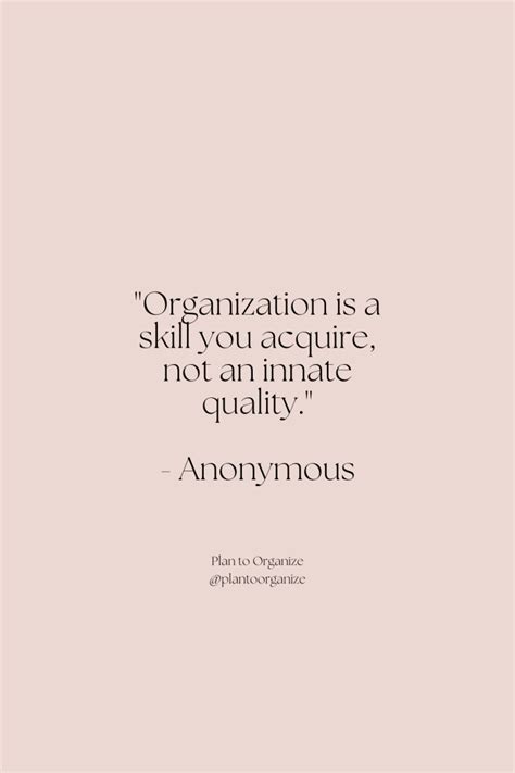 Top 25 Inspiring Organization Quotes To Kickstart 2025 Plan To Organize
