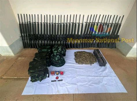 Myanmarnationalpost Pdf အကြမ်းဖက်သမားများ၏ လက်နက်ခဲယမ်းအမြောက်အများ ဖမ်းဆီးရမိ