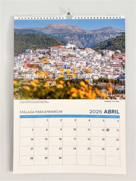 Calendario 2025 Málaga Para Enmarcar