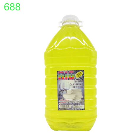 Препарат за измиване на съдове веро Rio 5л Vsi4ko Bg