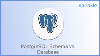 Postgresql Schema Vs Database Differences Benefits Best Practices