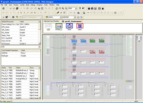 Screen Shot Of Design Implementation Using Psoc Designer Ver 44