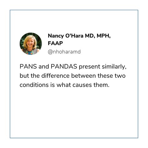 Whats The Difference Between Pans And Pandas Nancy Ohara Md Mph Faap