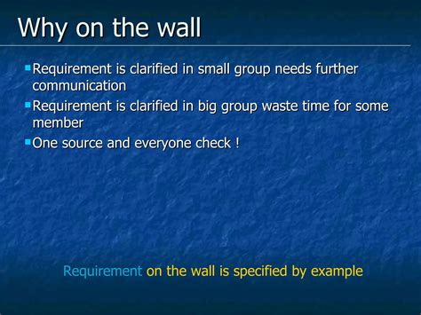 Experience From Specificationbyexamples Ppt