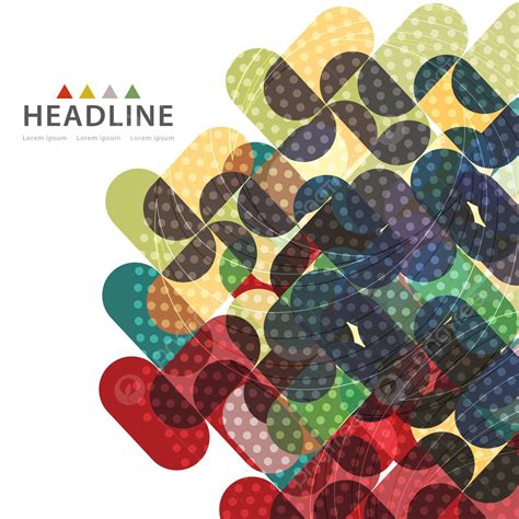 Brochure Header Layout Template Element Background Artwork Vector Element Background Artwork