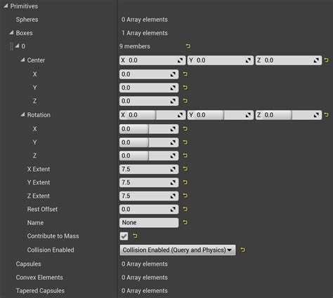 Physics Bodies Reference Unreal Engine 427 Documentation