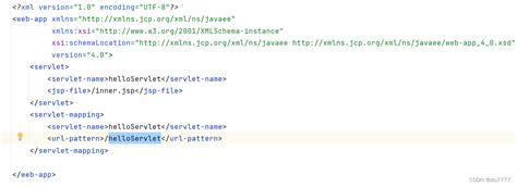 配置web xml以访问JSP Servlet映射 CSDN博客