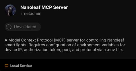 Nanoleaf Mcp Server Mcp Servers · Lobehub