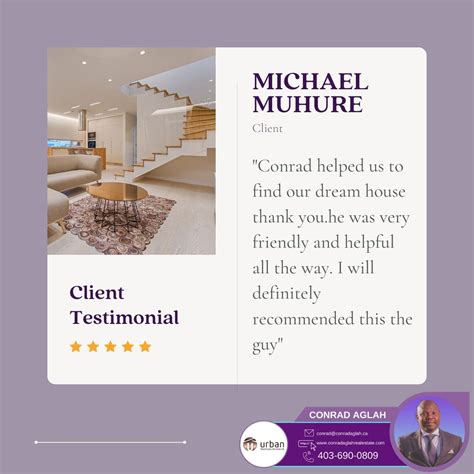 Conrad Aglah On Linkedin Clientreview Clienttestimonial Testimonial