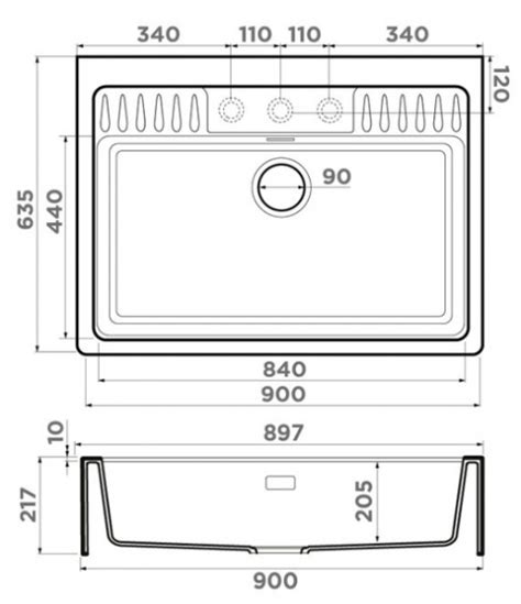 Мойка Omoikiri Kinokawa 90-GB для кухни по отличной цене. Купить ...