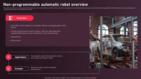 Robot Overview Powerpoint Presentation And Slides Slideteam
