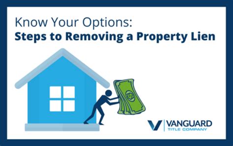 Know Your Options Steps To Removing A Property Lien Vanguard Title Company