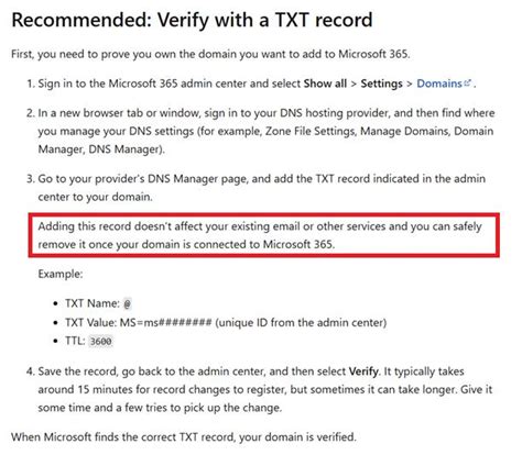 After Domain Verification Is Successfully Completed In The Microsoft 365 Admin Center Can We