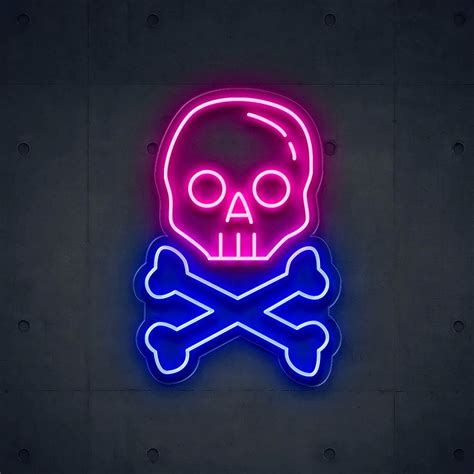 Skull Neon Signs Lightupworlds
