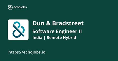 Dun And Bradstreet Is Hiring Software Engineer Ii R 15132 India