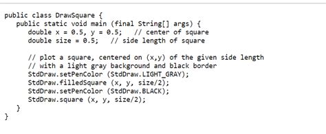 Solved Please Write In Java USING STDDRAW AND METHODS Chegg
