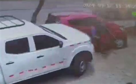 En Video Quedó Impactante Accidente Que Dejó Dos Personas Heridas En Bucaramanga