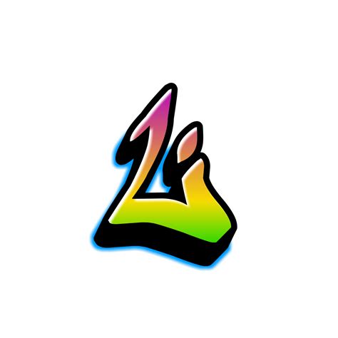 Color Graffiti Font Vector Illustration 27128590 Png