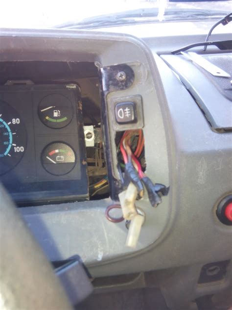 Новый тумблер — ГАЗ Газель 2 3 л 1997 года своими руками Drive2