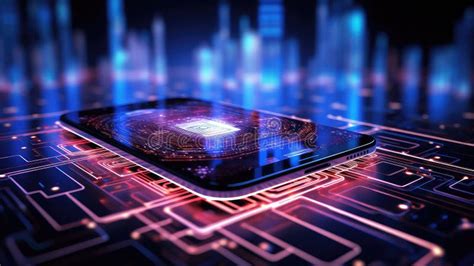 Software Tech Digital Background Stock Illustration Illustration Of