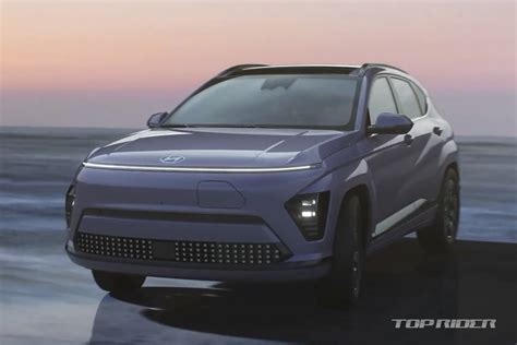 현대차 신형 코나 전기차 추가 공개 미래지향적인 모습