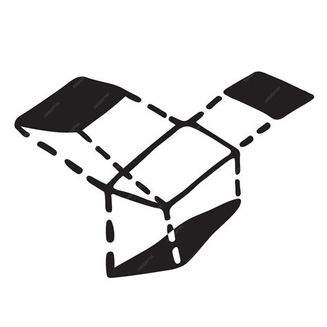 Premium Vector Abstract Geometric Objects In Line Style Simple Geometric Shape Sabstract Graphic