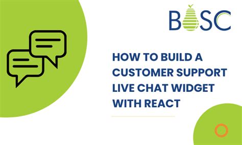 Build A React Live Chat Widget Step By Step Guide