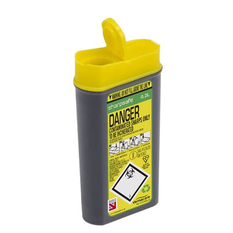 Pocket Sharps Bin 200ml From Essential Aids