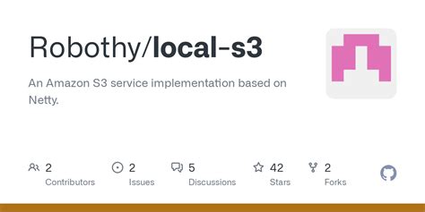 github robothy local s3 an amazon s3 service implementation based on