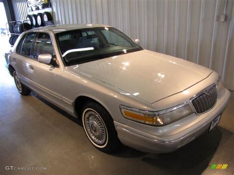 1997 Silver Frost Metallic Mercury Grand Marquis Gs 38076774