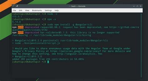 Comment Installer Et Configurer Angular Cli Sur Les Distributions Linux