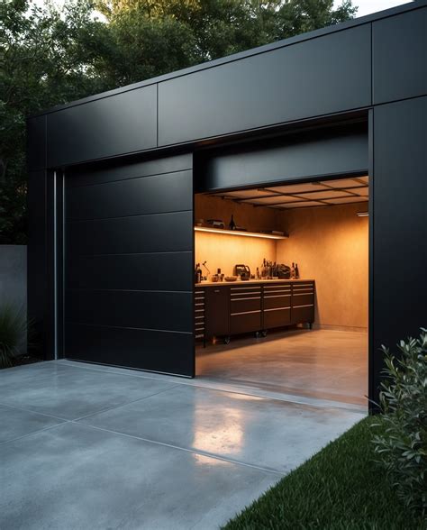 Matte Black Nation 🏴 On Instagram Matte Black Garage 🖤🖤🖤 Modern
