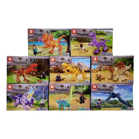 ตัวต่อโครงกระดูก ไดโนเสาร์ 3d เรืองแสง มี 4 แบบ Noctilucent Dinosaur Fossil Coins789 Thaipick