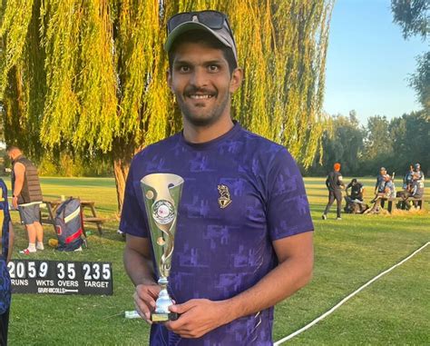 Pace Bowler Harshil Doshi Showing Steam With 10 Wickets So Far In His Uk Tour Sportsnext India